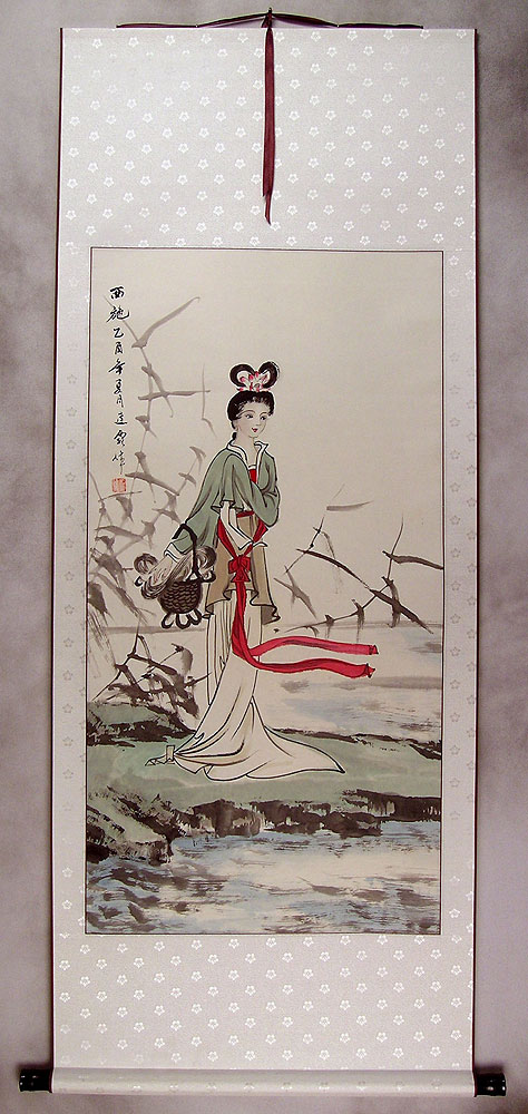 Xi Shi - Fairest Beauty of Ancient China Wall Scroll